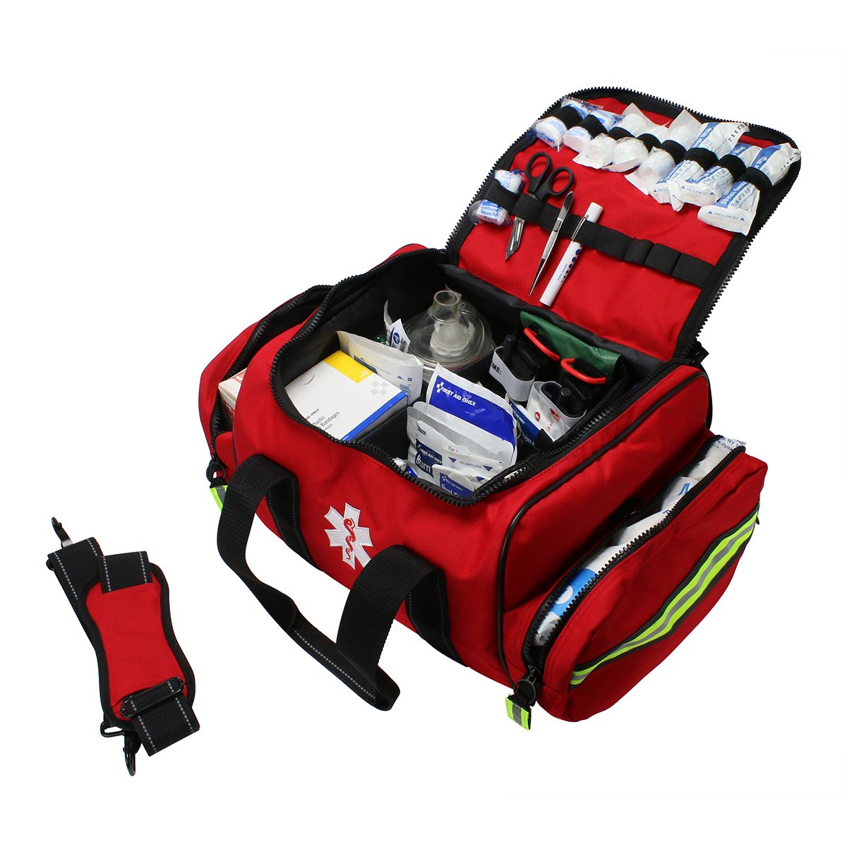First Responder Bag, Standard Plus Bleed Control & Airway Mgmnt ...