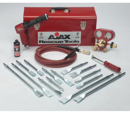 Ajax Rescue Tools 811-RK / 811-RMK Heavy Duty Air Hammer Rescue Kit ...